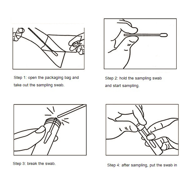 Disposable virus sampling tube - Precision Medical